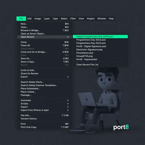 port8 on linkedin programmersday codinglife port8