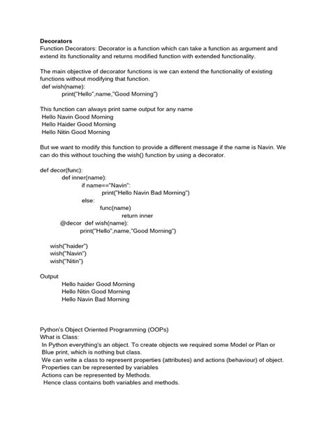 Python Notes Pdf Python Notes Pdf
