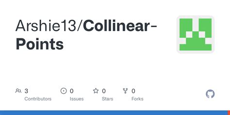 Github Arshie13collinear Points