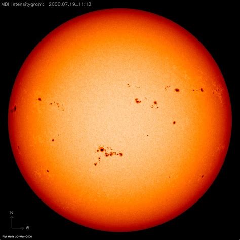 현 태양흑점 주기 관측이래 가장 강한 것 중 하나될 수 있어 나무뉴스