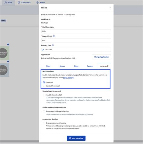 Workflow Types LogicGate Help Center