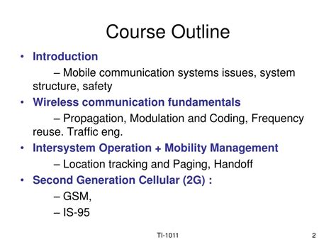 Ppt Cellular Mobile Communication Systems Lecture 1 Powerpoint