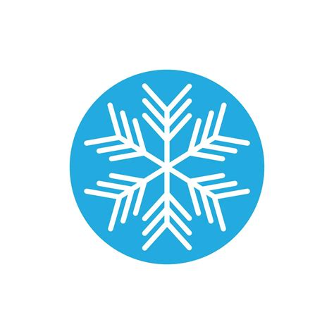 Snowflake Logo Icon Vector Illustration Design 21956223 Vector Art At