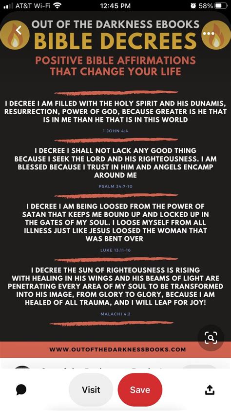 Pin By Annie Wong On Biblical Decrees Declarations Uplifting Scripture Inspirational Prayers