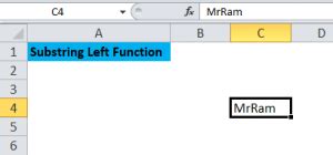 Substring In Excel How To Use Substring Function Left Right And Mid