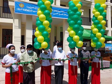 ၇၇ နှစ်မြောက် တပ်မတော်နေ့ကို ဂုဏ်ပြုသောအားဖြင့် မြောင်းမြမြို့ ပြည