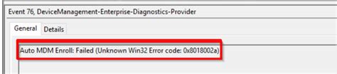 Intune Device Enrollment Errors Mdm Enrollment Issues