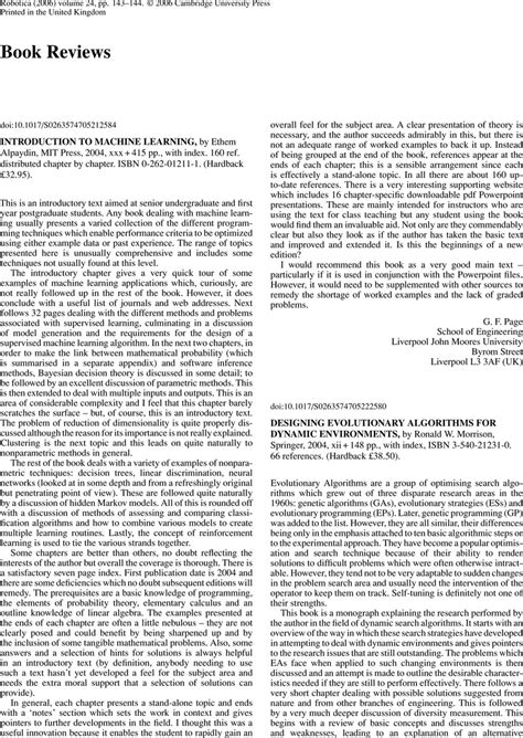 Introduction To Machine Learning By Ethem Alpaydin Mit Press 2004