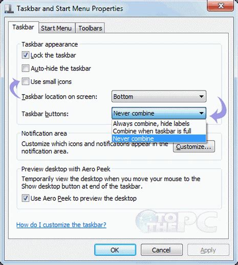 Customize Windows 7 Taskbar Buttons Look