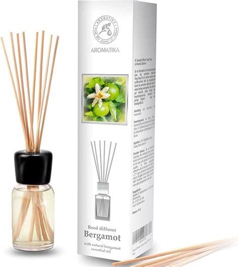 Bergamot Reed Diffuser Wnatural Essential Bergamot Oil 100ml Fresh