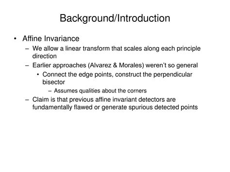 Ppt Scale And Affine Invariant Interest Point Detectors Powerpoint Presentation Id 692164