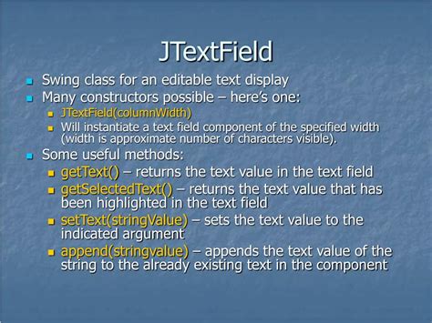 Ppt Gui Programming In Java Event Handling And More Components
