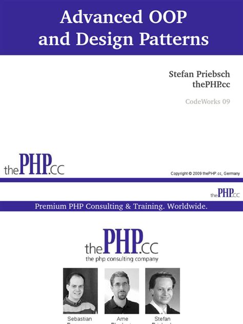 Advanced Oop And Design Patterns Pdf Html Software Engineering