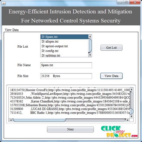 Energy Efficient Intrusion Detection And Mitigation For Networked
