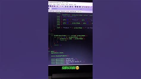 Apple Store In C Ide Dev Ccppprogramming Codingtime Codinglife