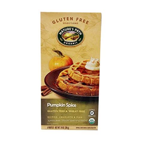 Buy Natures Path Pumpkin Spice Waffles Gluten Free 74 Oz Frozen