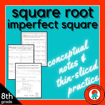 Square Root Of An Imperfect Square Conceptual Notes And Thin Sliced Practice
