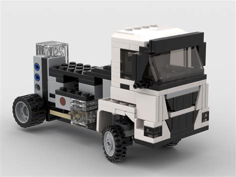 Lego Moc Minifig Scale Rc Truck Chassis Using Circuit Cube By Williweb