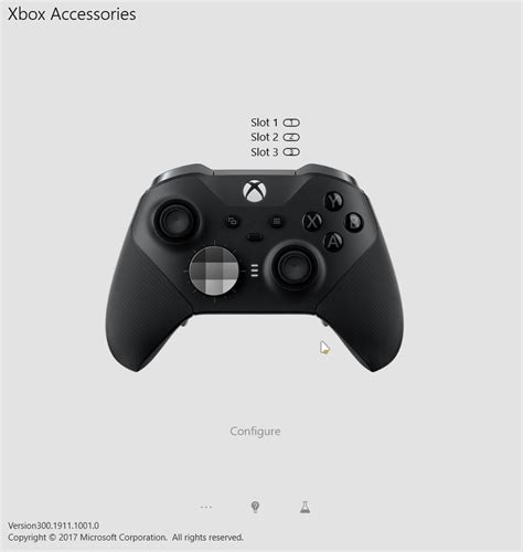 can t configure my xbox controller elite 2 microsoft community