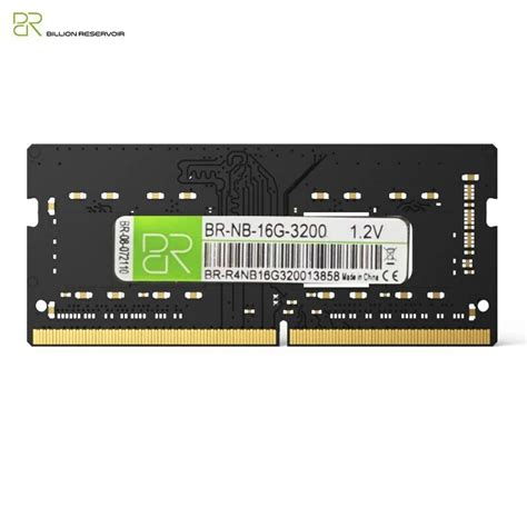 Br 노트북 메모리 램 Ddr4 4gb 8gb 16gb 32gb Sodimm Ddr 2666mhz 3200mhz
