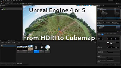 Creating Cubemaps From Hdri In Unreal Engine Youtube