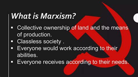 Marxism Presentation Pptx