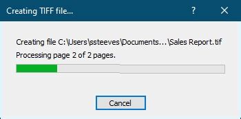 PDF To TIFF Using PDF Creator Plus Peernet