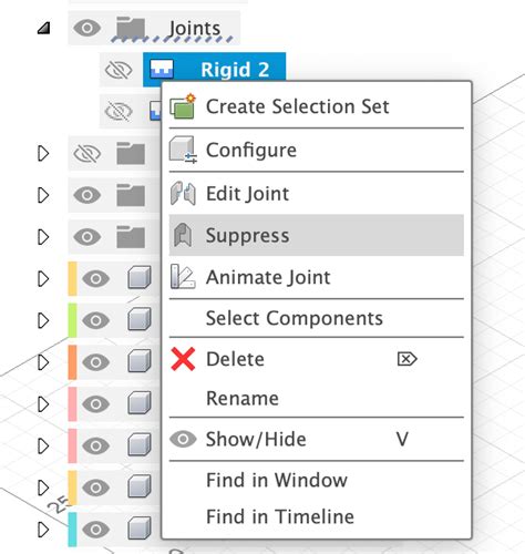 How To Delete Or Remove A Joint In Fusion