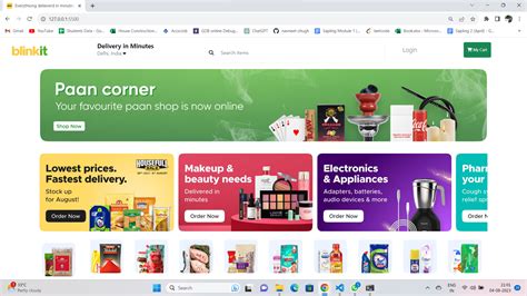 GitHub Navneet Chugh BlinkIt Clone
