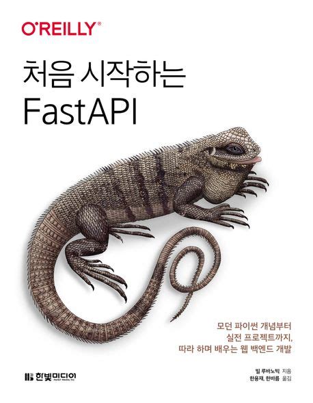 처음 시작하는 Fastapi 빌 루바노빅 교보문고