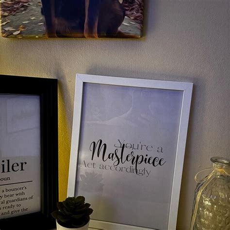 Permission No Acceptance Inspirational Motivational Life Quotes A4 Digital Prints Home Decor