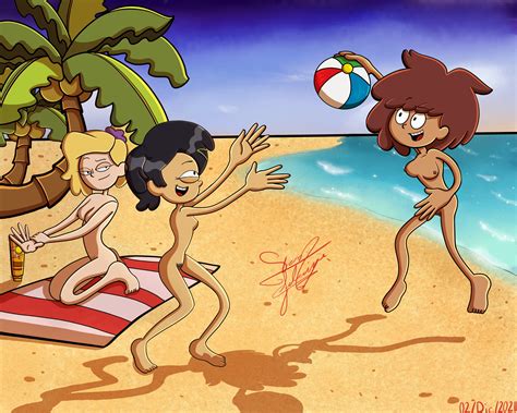 Rule 34 2021 3girls Amphibia Anne Boonchuy Applying Sunscreen Asian
