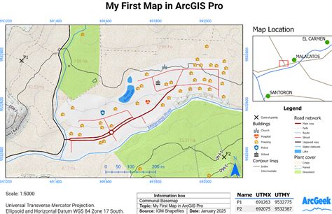 Exporting And Printing A Map In Arcgis Pro Gis Tuto