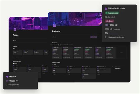 Level Up Your Life With Notion Gamify Habits And Skill Tracking Solt