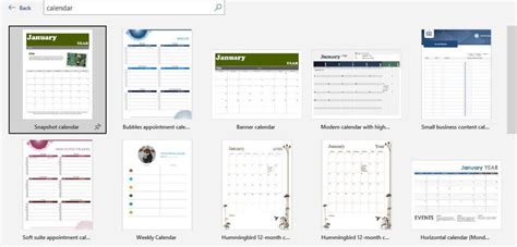 Calendar Template For In Microsoft Word How To Get It