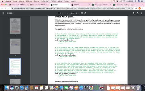 Solved Write Three Functions Called Rolltwodice