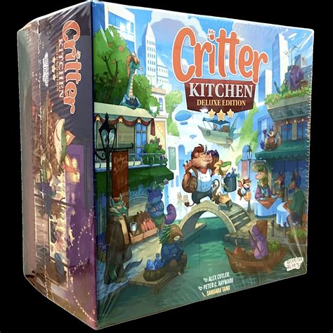 Critter Kitchen Board Game Deluxe Edition Fun For All Ages