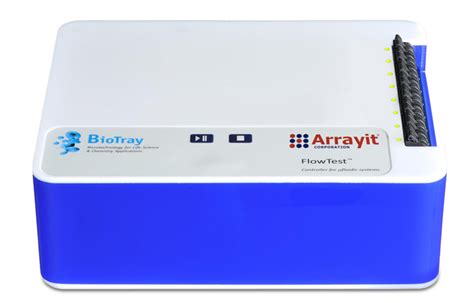 Arrayit Flowtest™ Programmable Microfluidic Controller With Cosdesigner