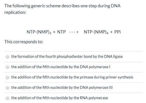 Solved The Following Generic Scheme Describes One Step