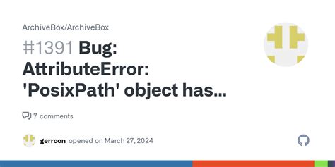 Bug Attributeerror Posixpath Object Has No Attribute Split