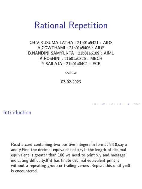 Beamer Presentation Pdf