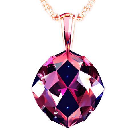 Stunning Sparkling Topaz Crystal Sapphire Red Jewellery Pendant · Creative Fabrica