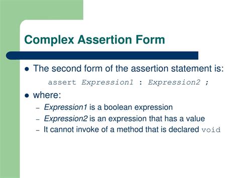 Ppt Assertions In Java Jdk 14 Powerpoint Presentation Free