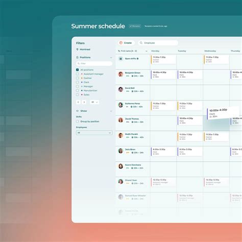 Save Time With Weekly Schedule Templates Agendrix