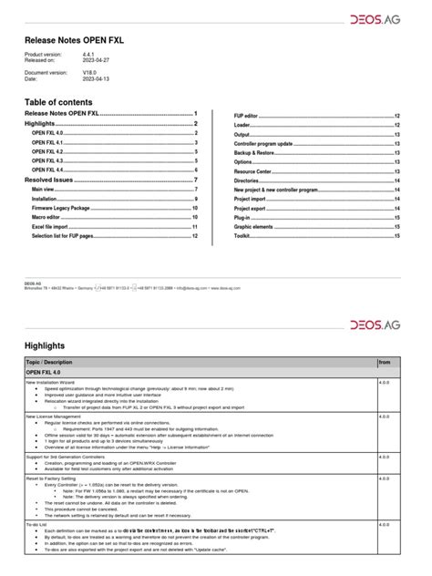 2023 04 13 Release Notes V180 Open Fxl 441 En Pdf Microsoft Excel Library