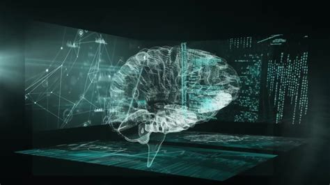 Premium Stock Video Animation Of Connected Dots Graphs And