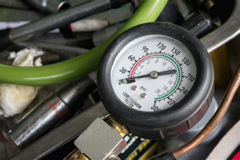 Low Engine Compression Signs Causes Car Part