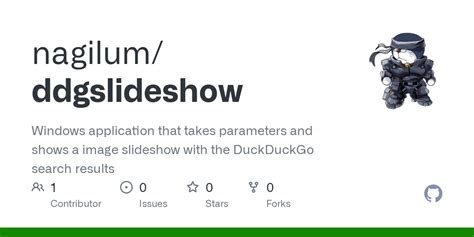 GitHub Nagilum Ddgslideshow Windows Application That Takes Parameters And Shows A Image