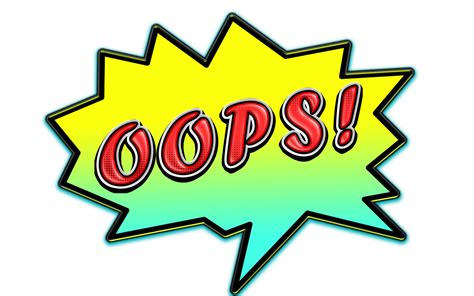 Free Make A Mistake Mistake Images Pixabay