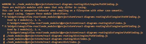 Multiple Modules Issue With Filename Pathfinding From React Diagrams Routing · Issue 820
